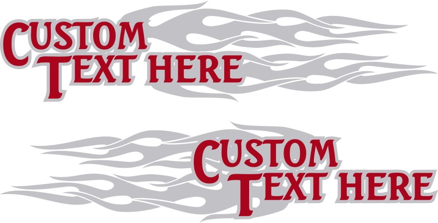 Custom Motorcycle Tank Decals & Graphics - Personalize Your Ride ...