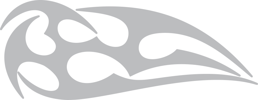 Motorcycle Flame Gas Tank Graphics