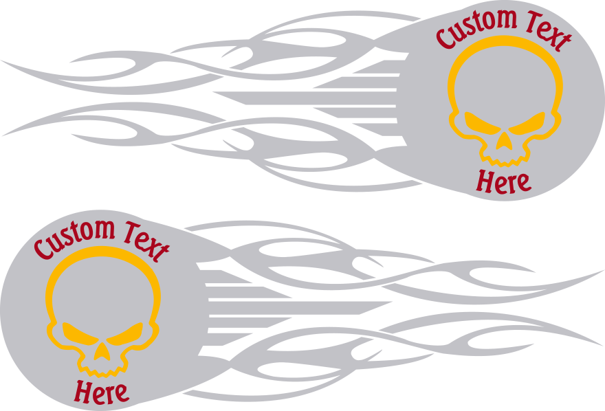 Motorcycle Trailer Custom Graphics