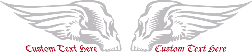 Motorcycle Trailer Custom Graphics