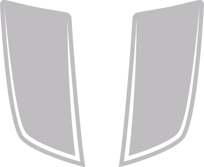 Chevy Impala Hood Scallop Blackout Decals : Vinyl Decal Graphic ...