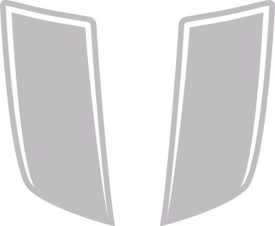 Chevy Impala Hood Scallop Blackout Decals : Vinyl Decal Graphic ...