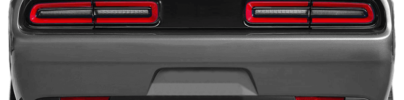 Dodge Challenger Rear Bumper Text : Vinyl Decal Graphic Striping Kit ...