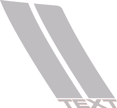 Dodge Charger Hood to Fender Hash Stripes : Vinyl Decal Graphic ...