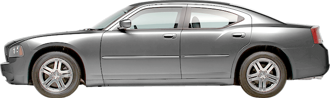 Dodge Charger Rear Quarter Contour Stripes : Vinyl Decal Graphic ...