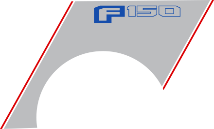 Ford F-150 Bedside Banner Rally Stripes : Vinyl Decal Graphic Striping ...