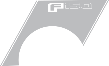 Ford F-150 Bedside Banner Rally Stripes : Vinyl Decal Graphic Striping ...